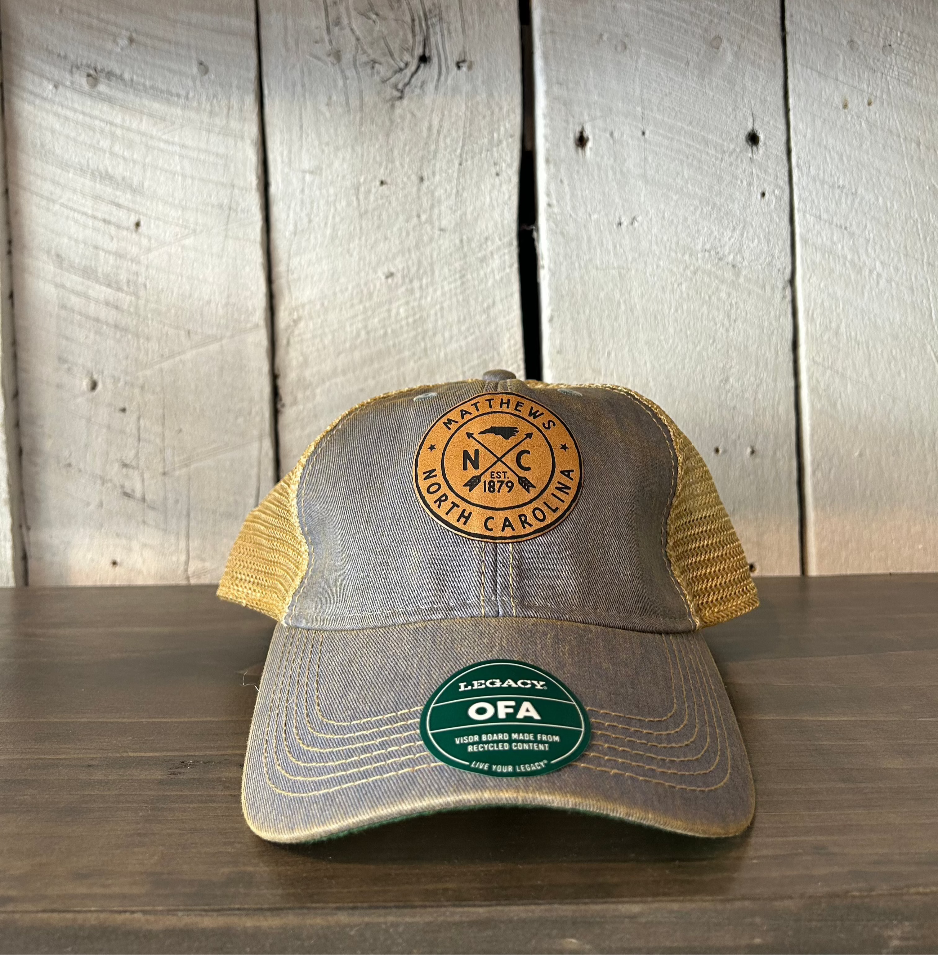 Arrow Patch Hat - Carolina Blue – Cotton Gin Outfitters